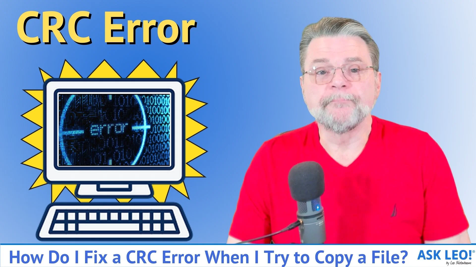 How Do I Fix a CRC Error When I Try to Copy a File? on Vimeo