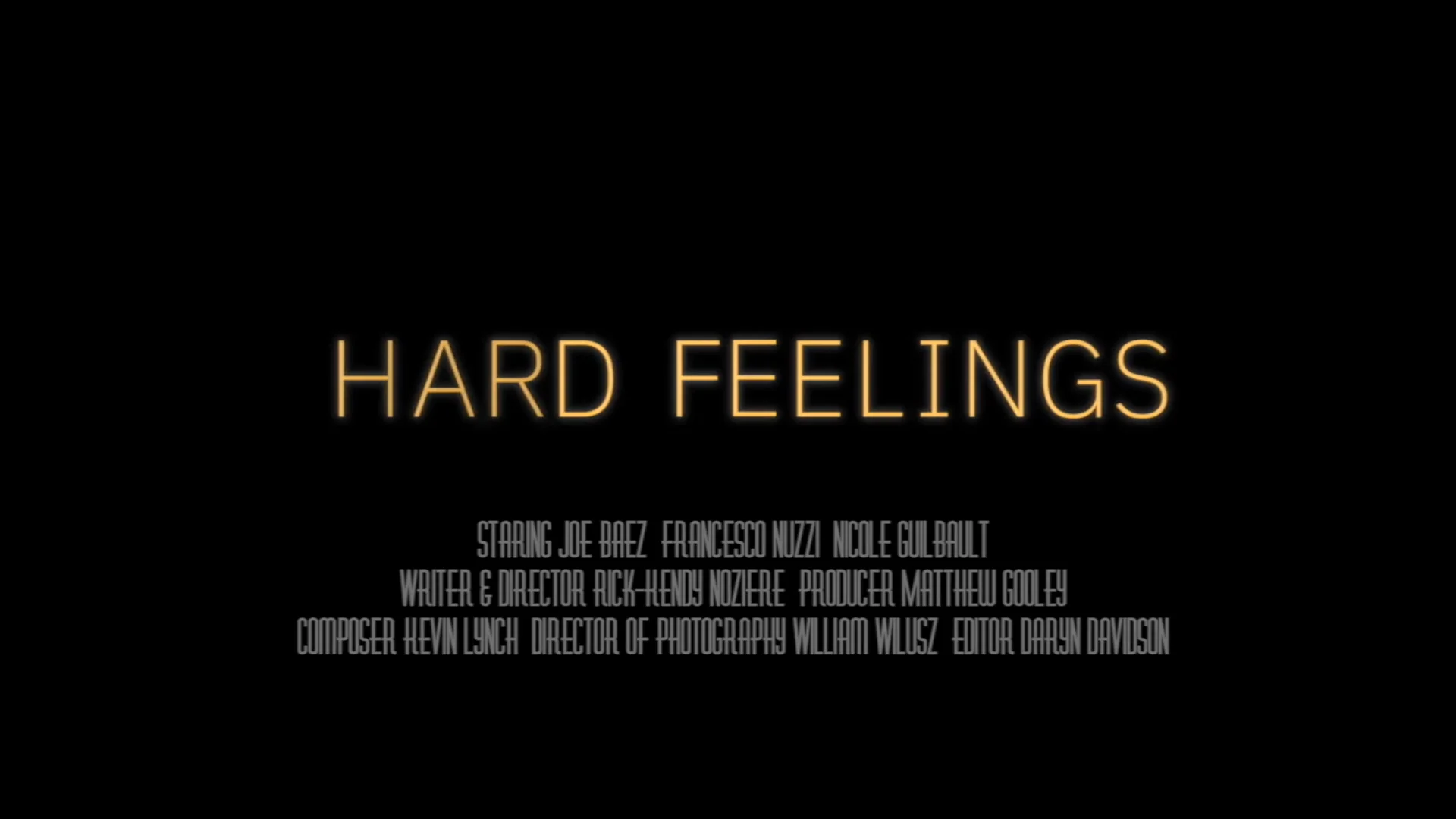 Hard Feelings Trailer on Vimeo