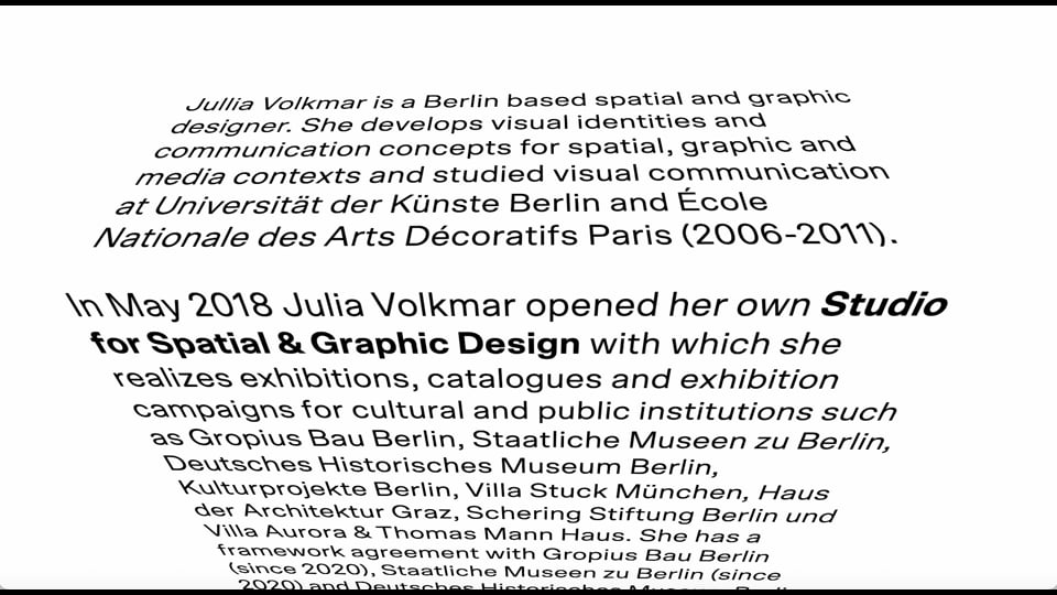 Julia Volkmar | HOVERSTAT.ES