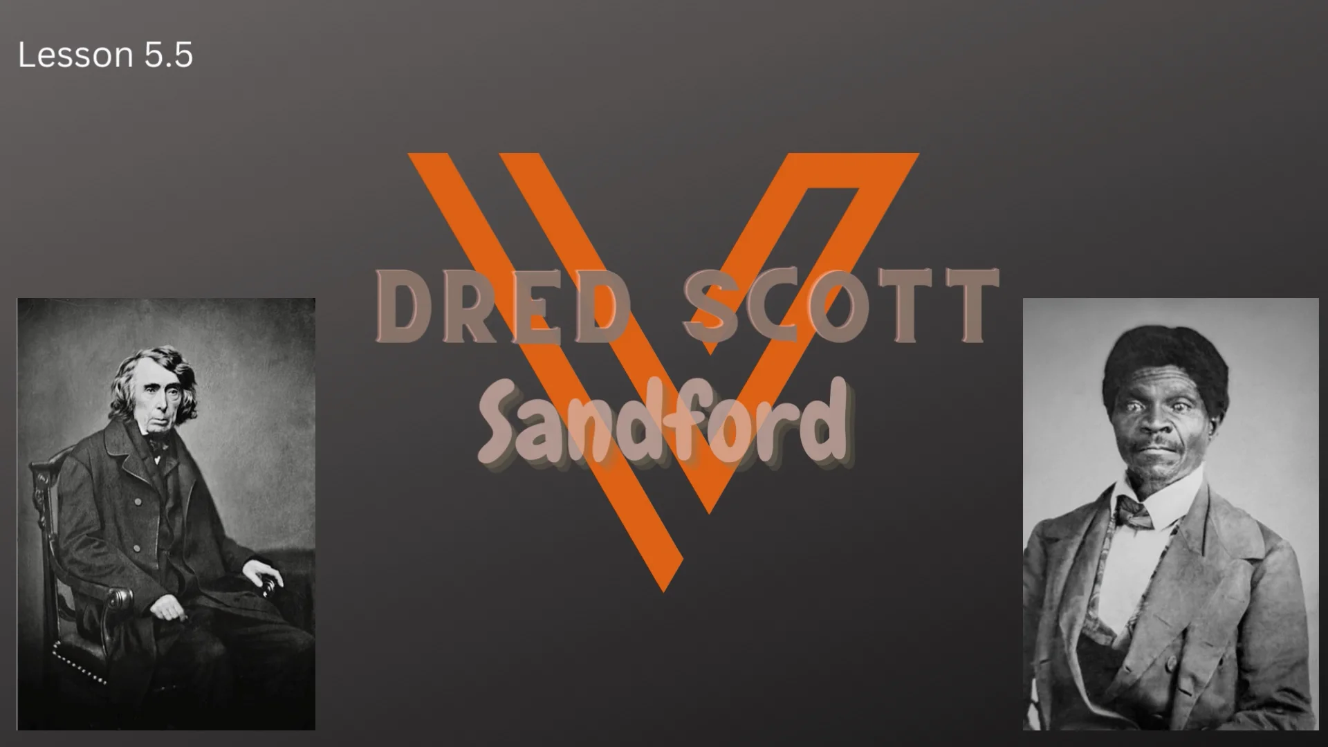 Lesson 5.5 Dred Scott v. Sandford