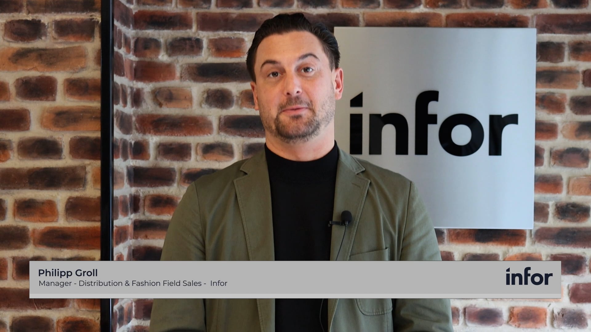 Philipp Groll lädt Sie ein auf den Partnerstand von Columbus und Infor ...