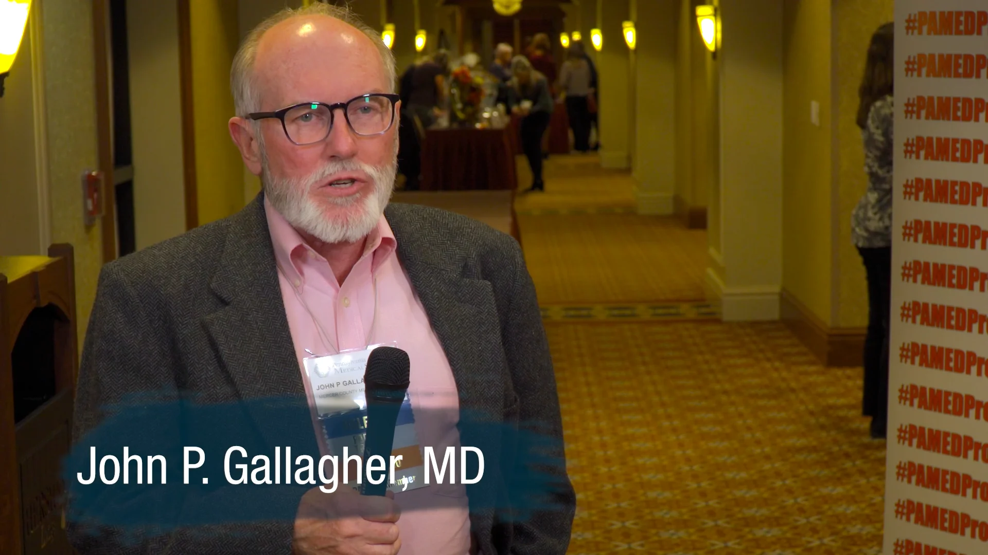 John P. Gallagher, MD_1.mp4 on Vimeo