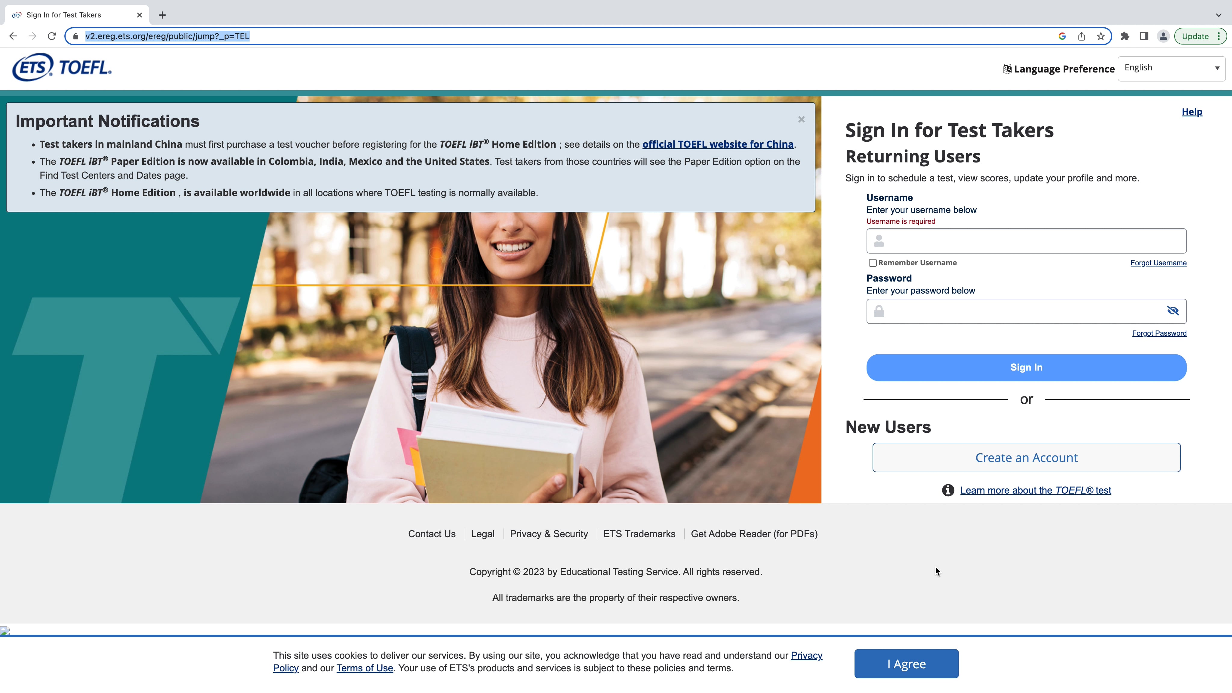How To Create a ETS Account ID.mov on Vimeo