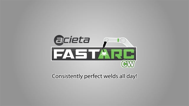 FastARC® CW welding robot for low volume/high mix shops | Acieta