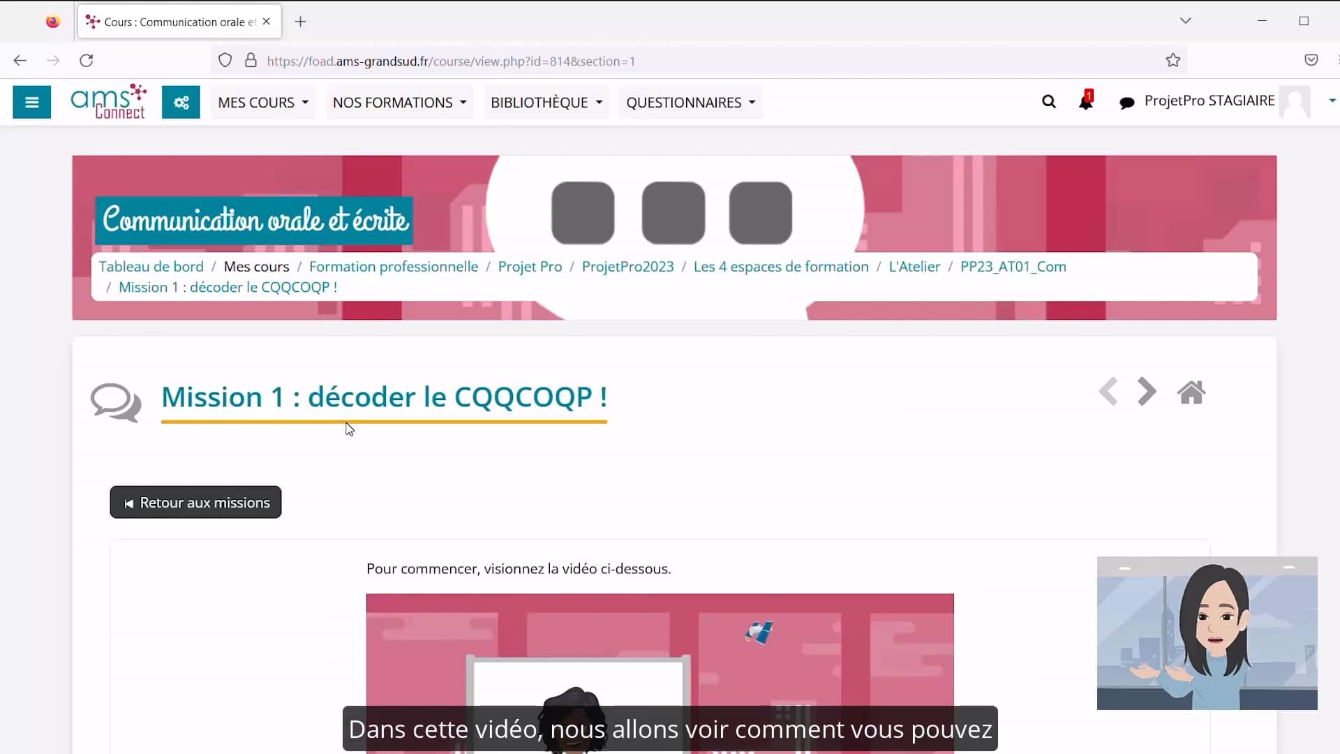 AMS Connect_Les Missions on Vimeo
