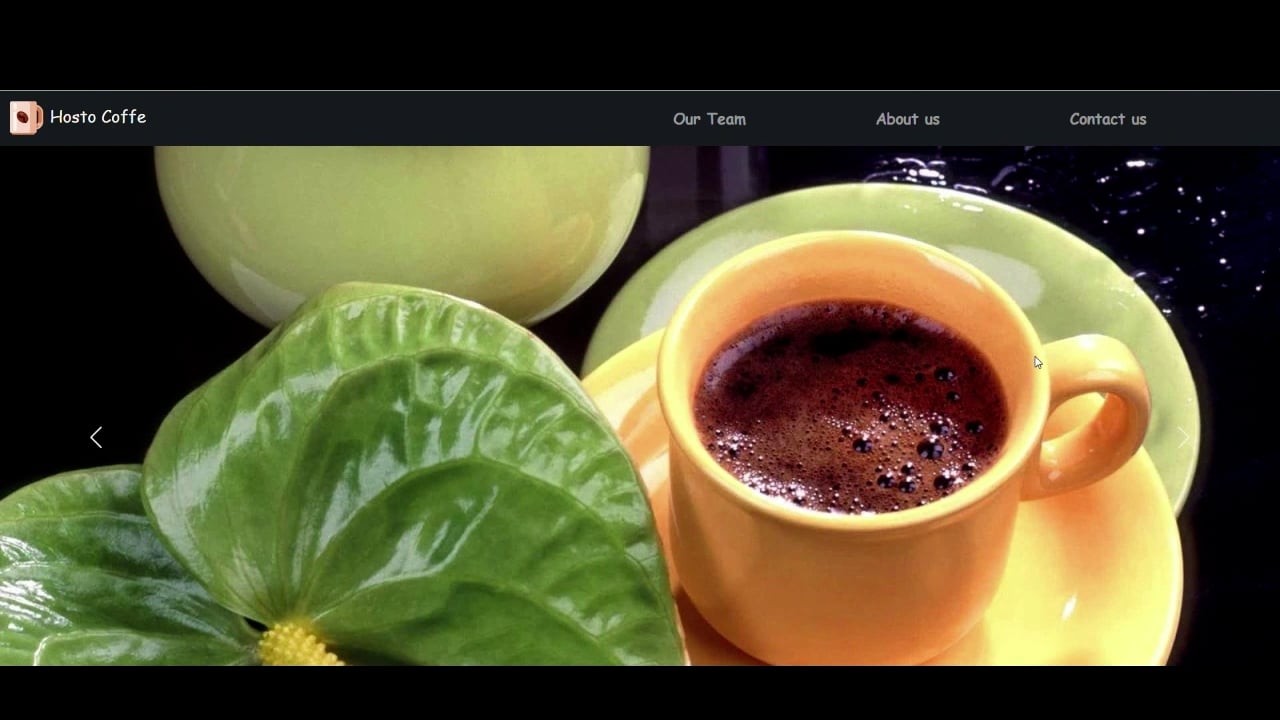 Bootstrap Coffe Home Page on Vimeo