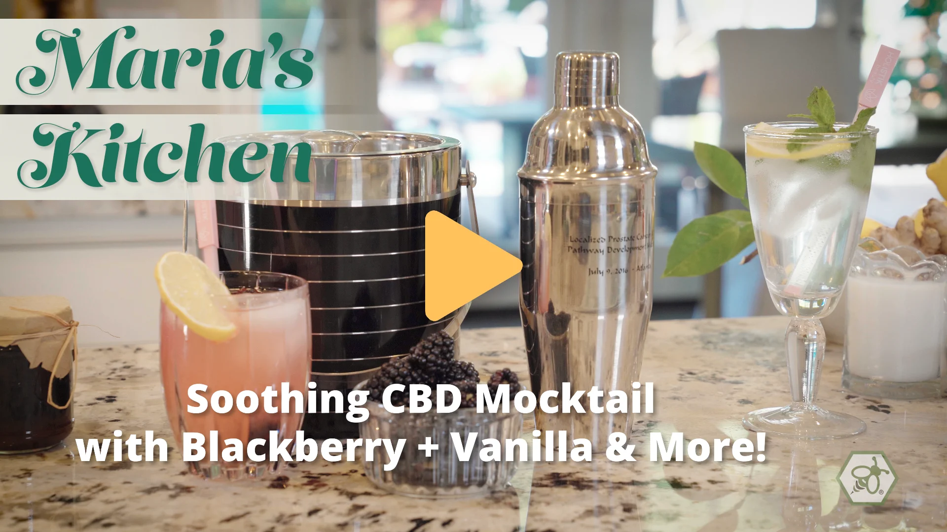 Non-Alcoholic Manhattan Mocktail Recipe with HOLISTIK Stir STIK on Vimeo