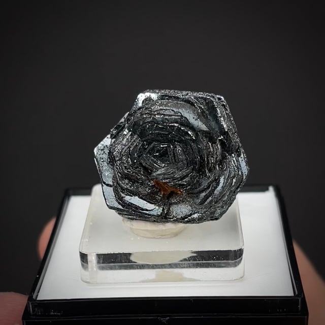 Hematite (classic "iron rose") | Cavradi gorge, Val Curnera, Surselva ...