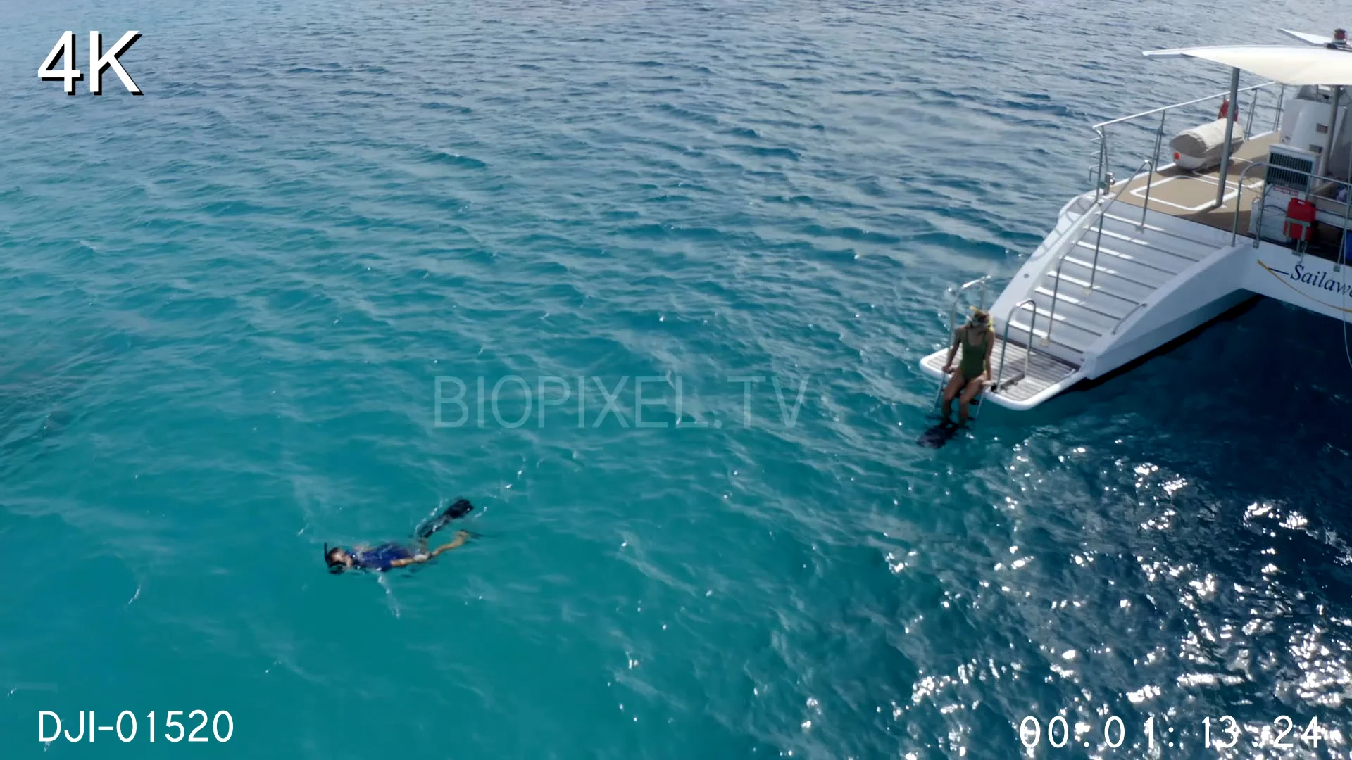 4K Aerial Coral Reefs - Aerial- Snorkelling on the reef on Vimeo