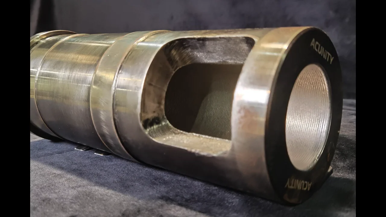 Inner laser cladding to repair pump barrel.mp4 on Vimeo