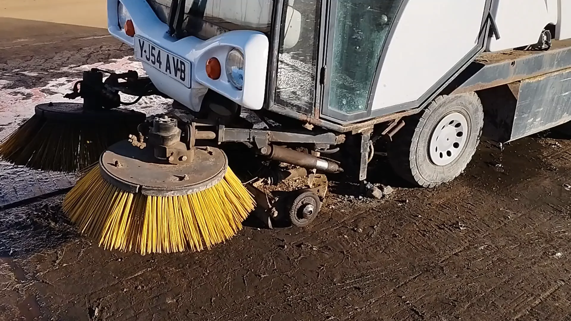 Johnston 4x2 Road Sweeper, Reverse Camera (No Drive) - Leeds January 23 ...