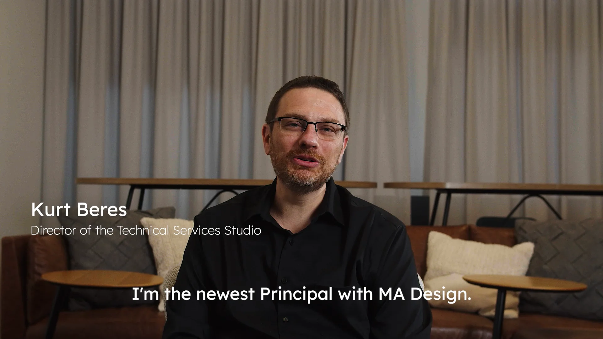 Meet Kurt Beres: Promoted to Principal of MA Design on Vimeo