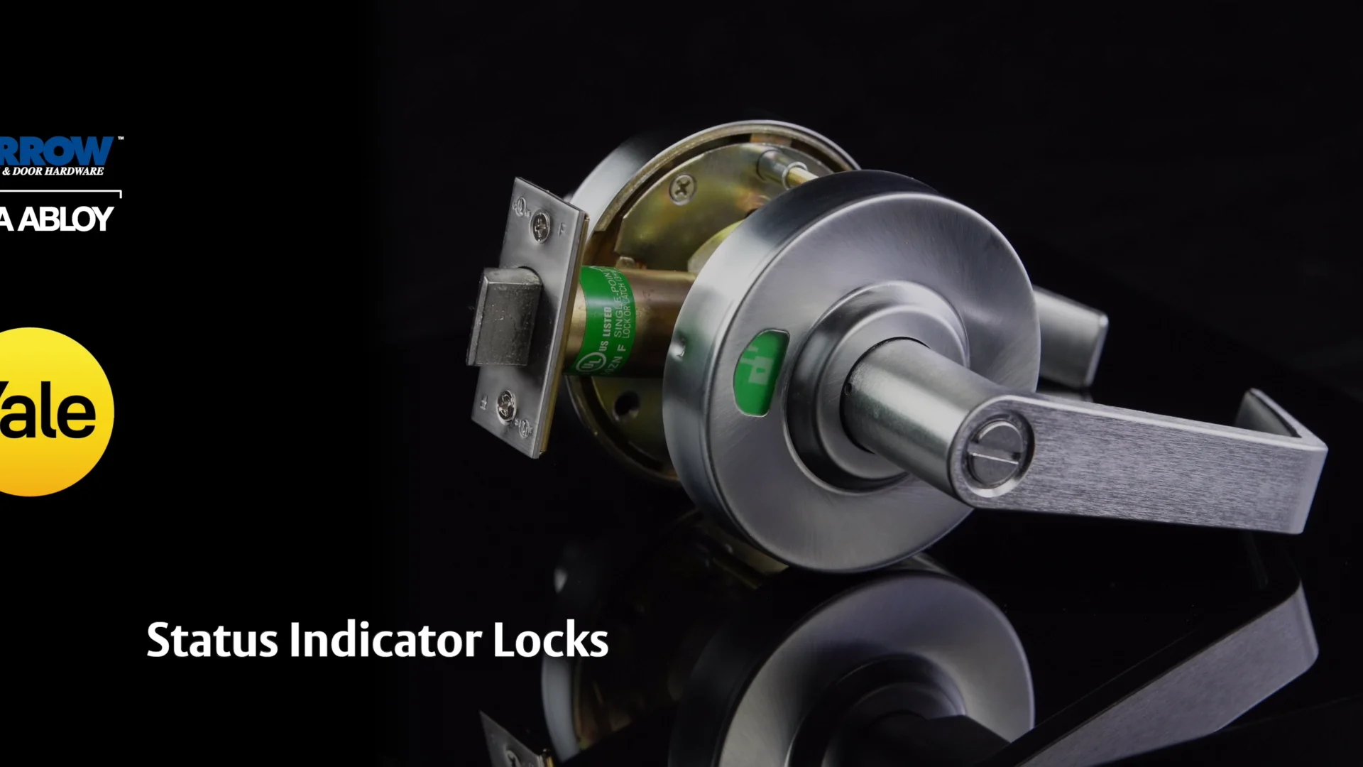 Arrow / Yale Cylindrical Status Indicator Lock on Vimeo