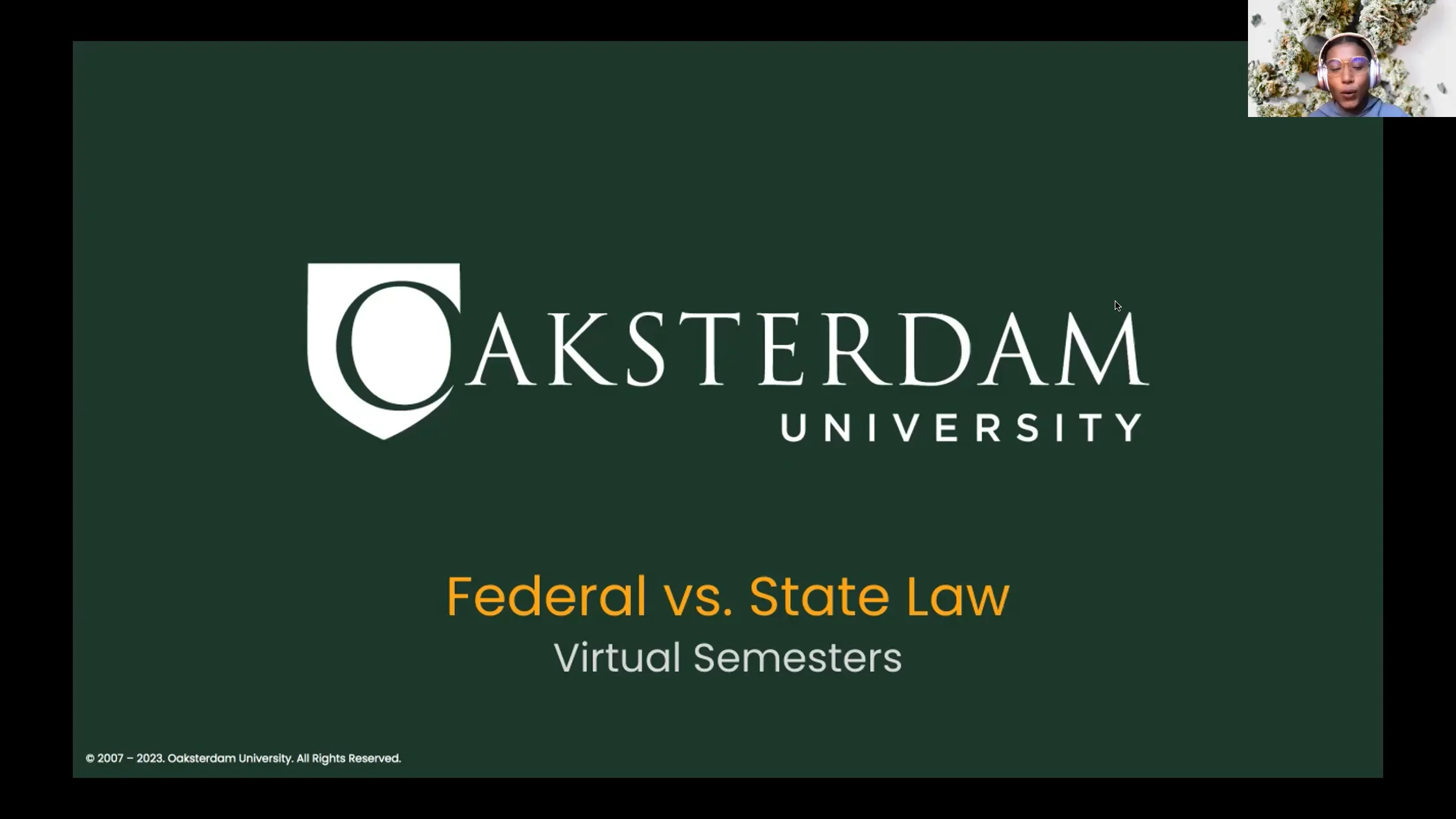 Federal vs State Law on Vimeo