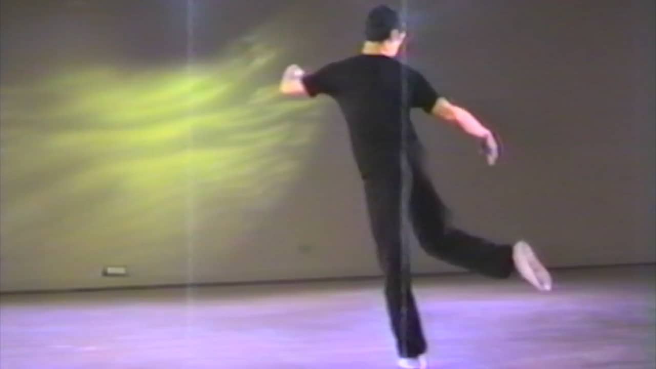 Steve Paxton Goldberg Variations 1987 rehearsal on Vimeo