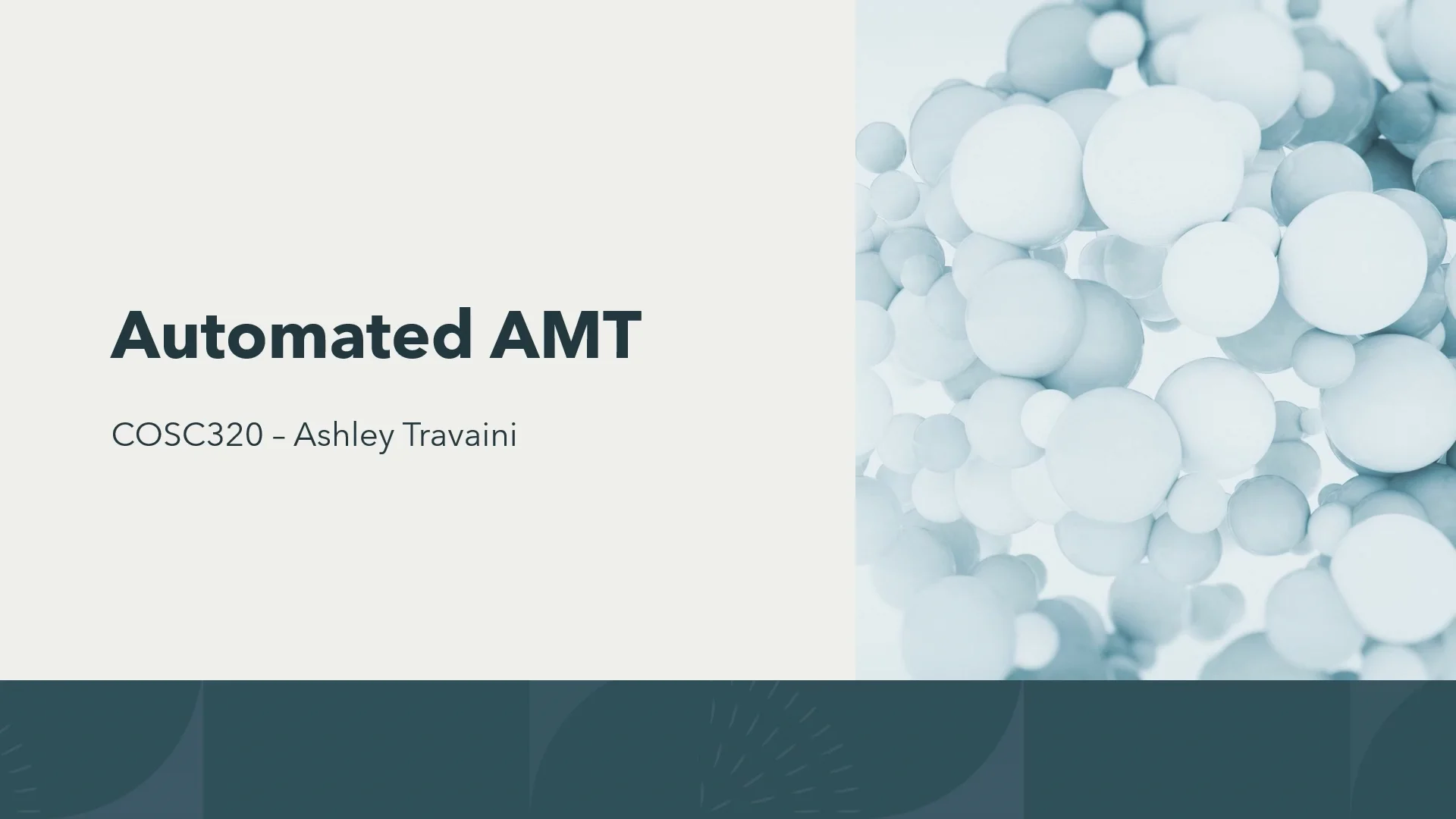 Automated AMT Project Presentation.mp4 on Vimeo