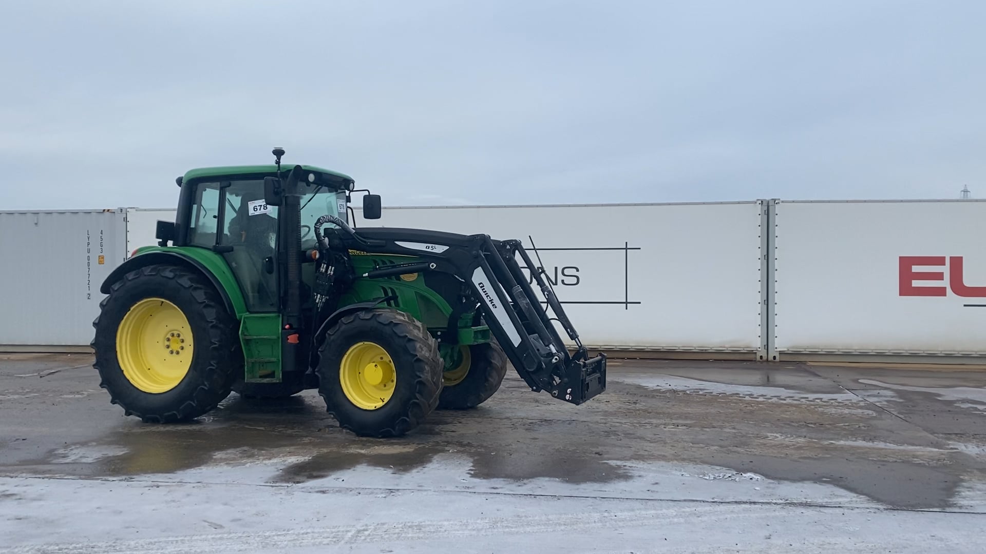 John Deere 6125M 4WD Tractor - Leeds January 23 on Vimeo