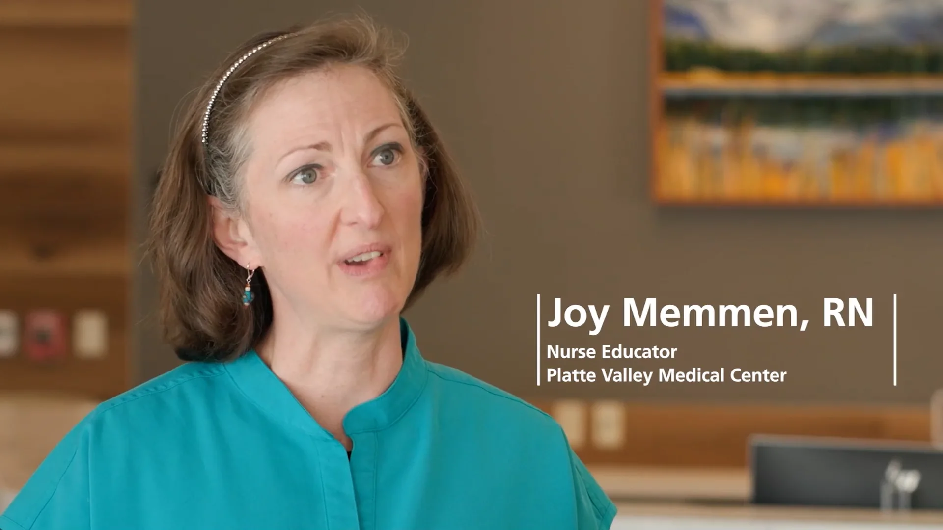 Joy Memmen | Platte Valley Medical Center on Vimeo