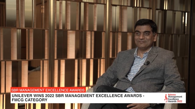 SBR Management Excellence Awards 2022 Winner: Unilever