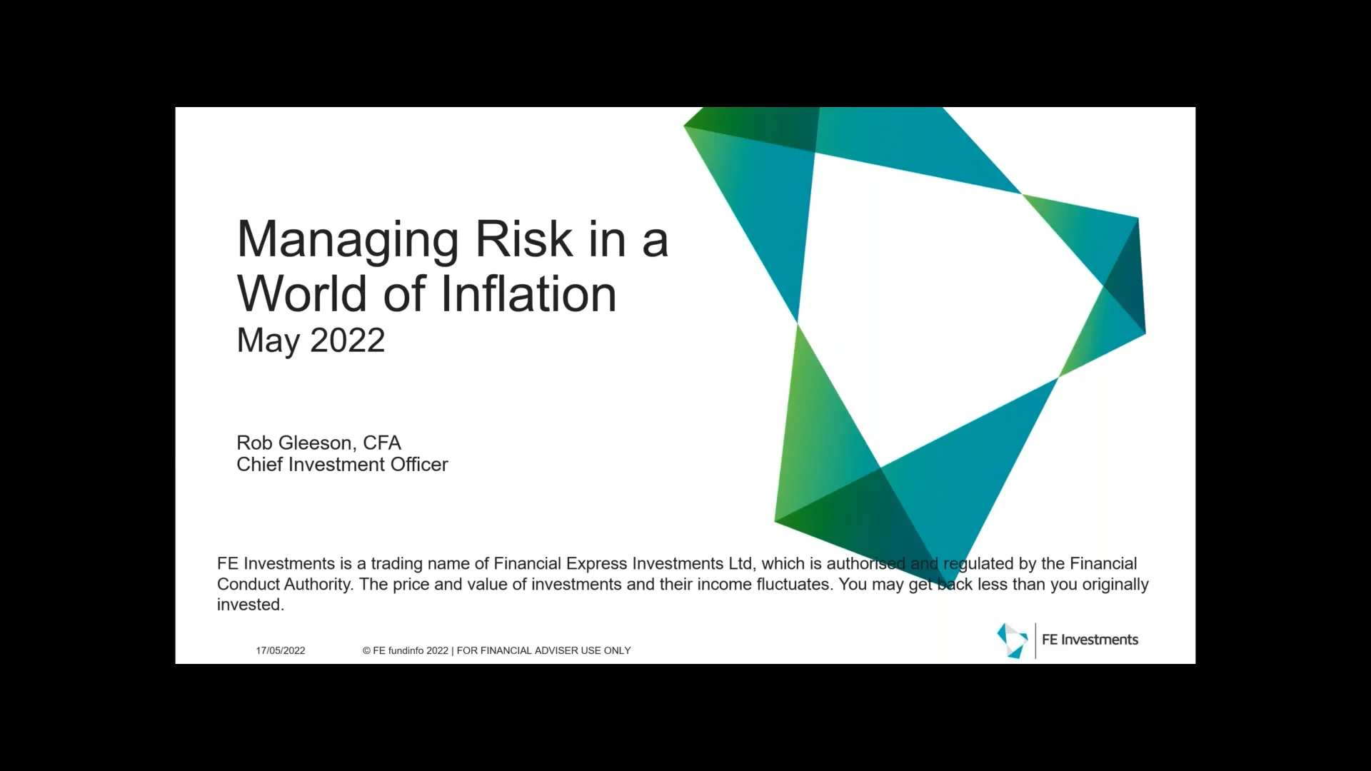 FE Investments - Managing risk in a world of inflation on Vimeo