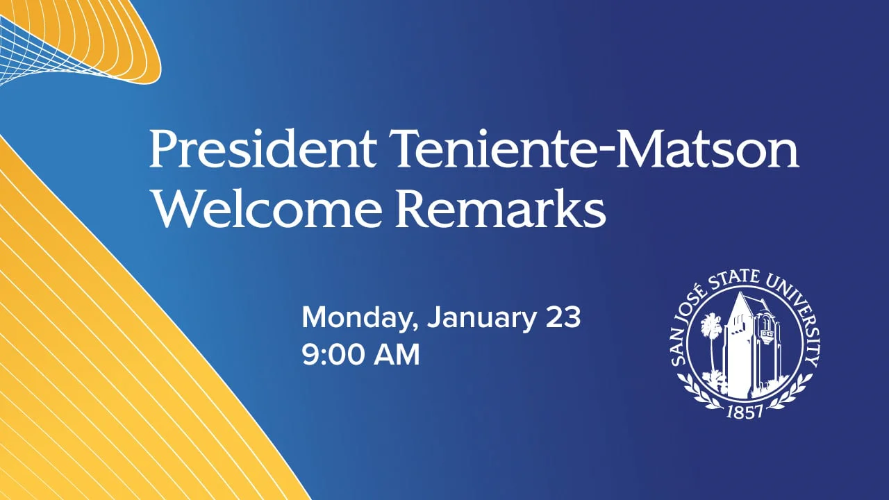 President Cynthia Teniente-Matson's Welcome Remarks