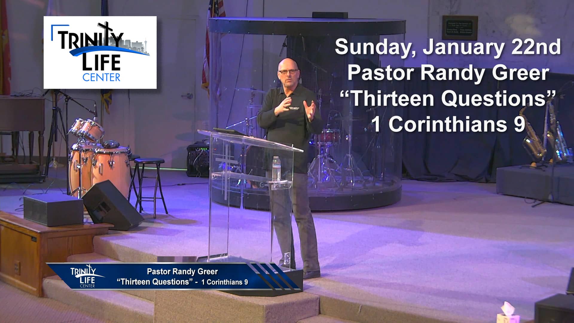 Sunday, January 22nd “Thirteen Questions” Pastor Randy Greer on Vimeo