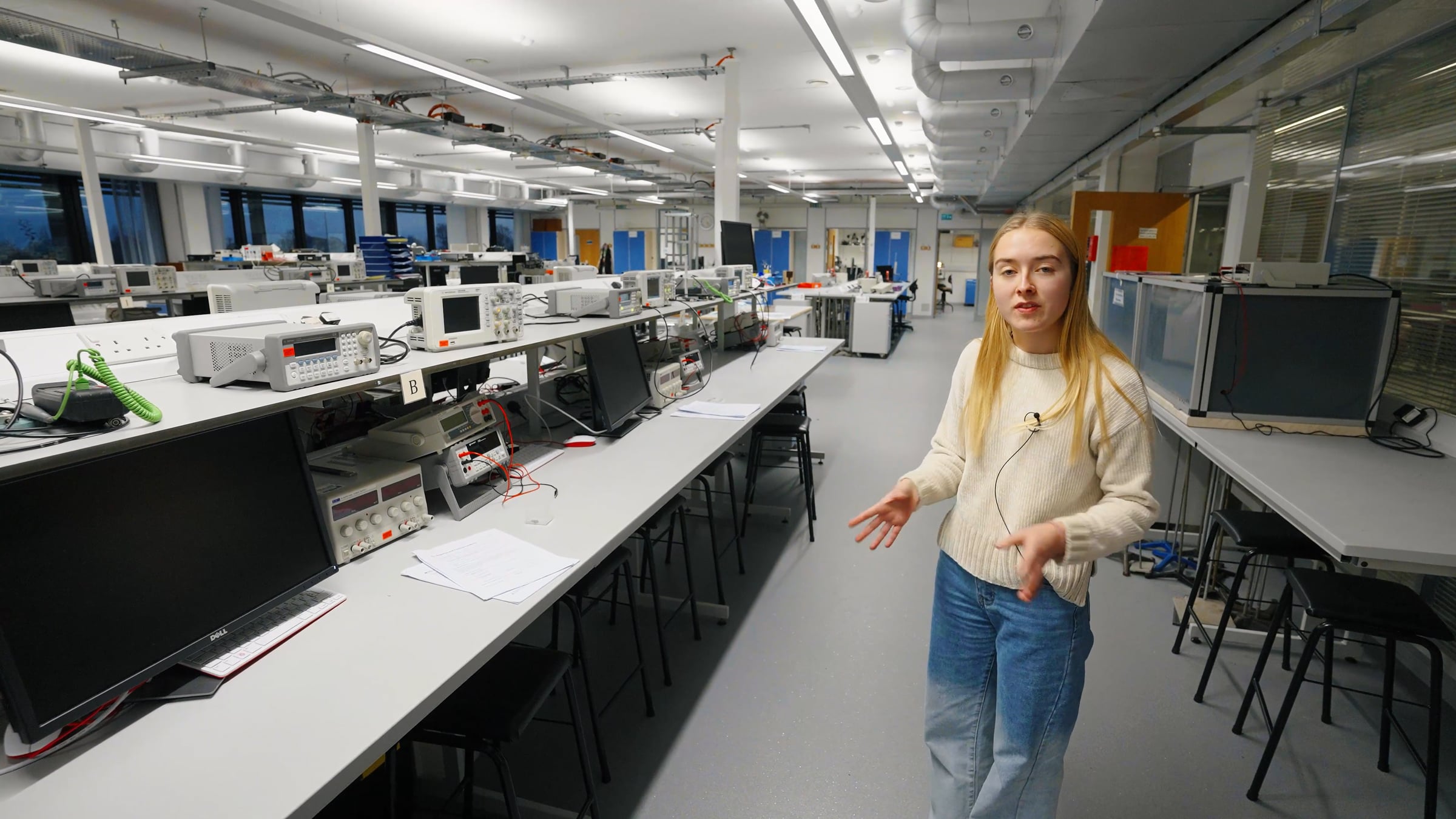Natural Sciences: Physics stream lab tour