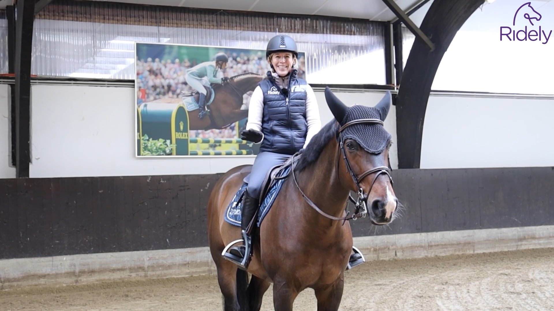 Warming up for a show | Ridely