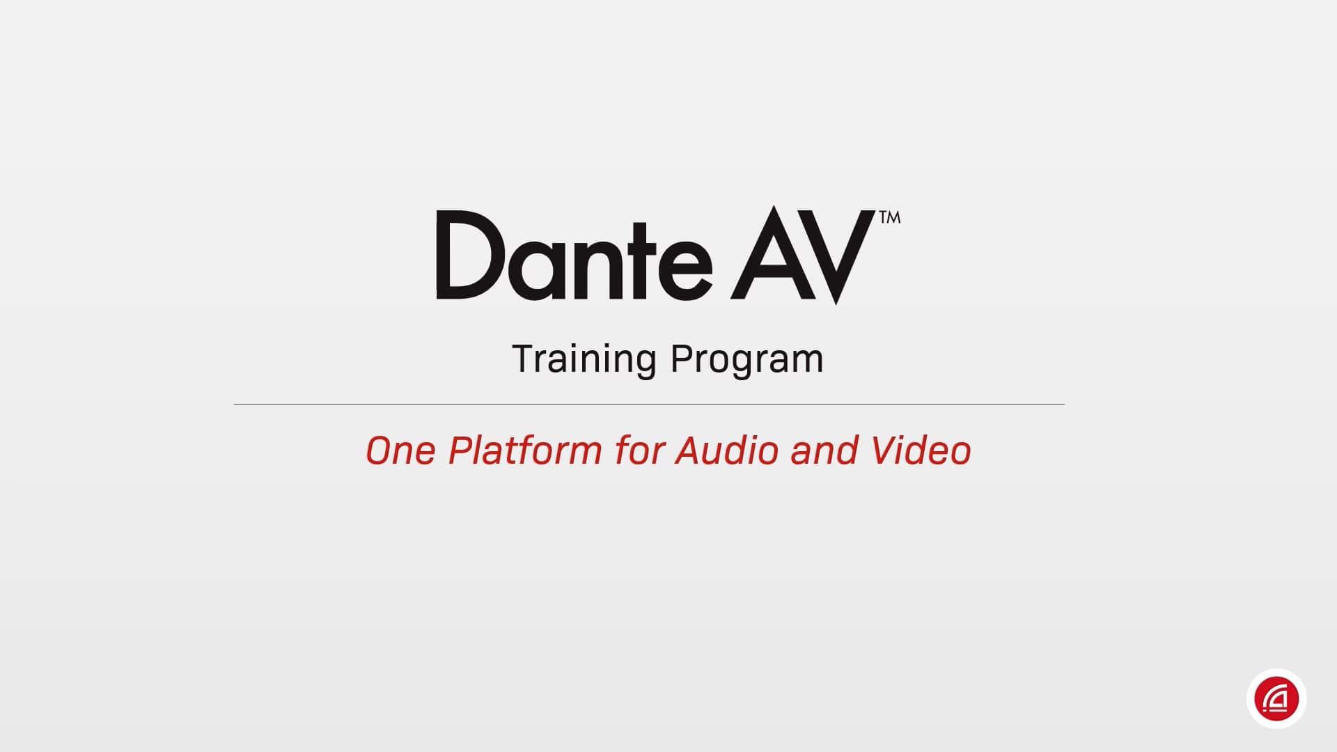 DAV_02 One AV Platform on Vimeo
