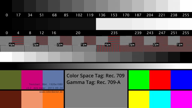 Colorgrading on Vimeo