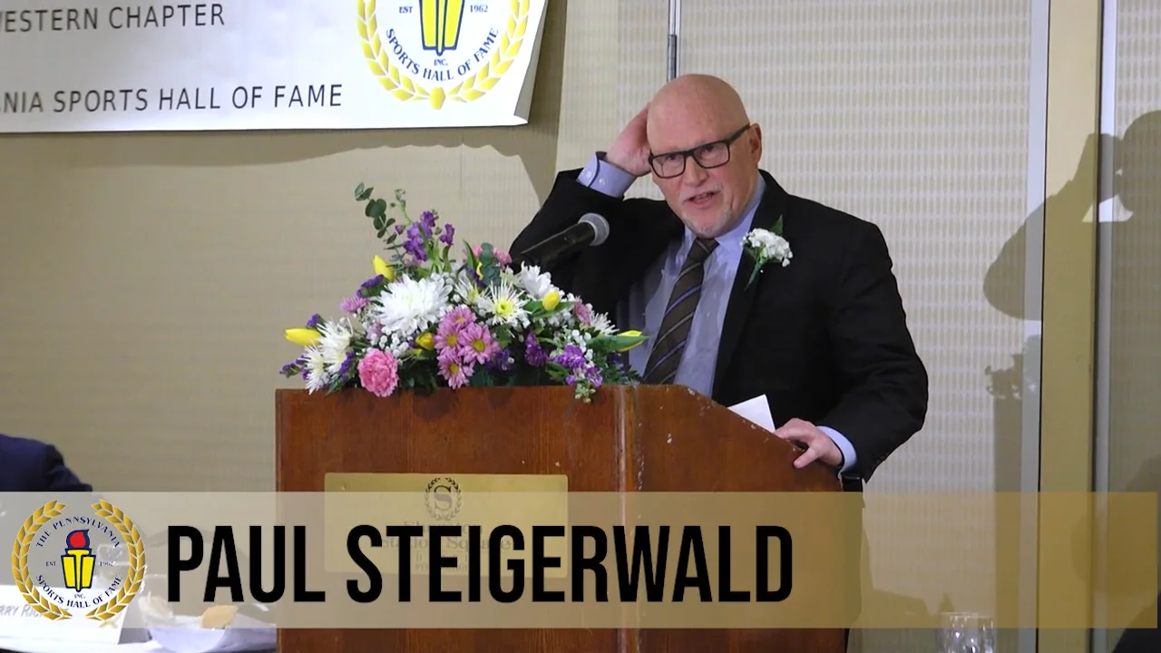 Paul Steigerwald HOF Speech 2022