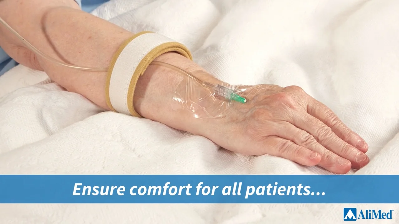 AliMed AliStrap Soft Patient Positioning Strap on Vimeo