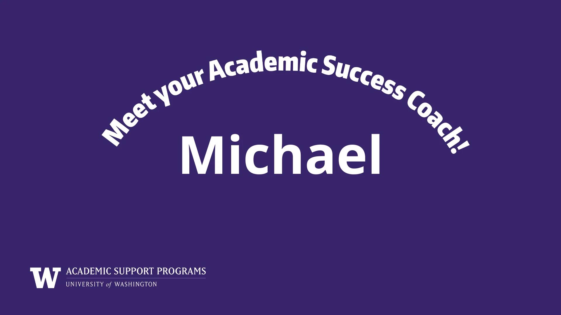 Michael - Engineering Academic Success Coach 2022-2023 on Vimeo