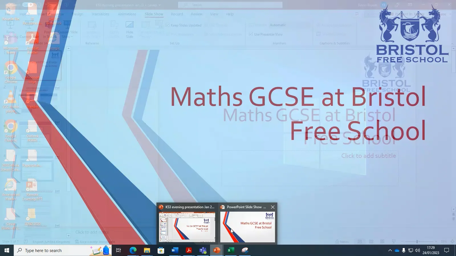 BFS KS4 Options - Maths