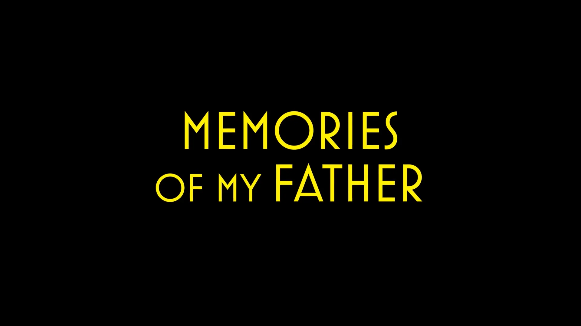 Memories of My Father - Trailer Subtiled in English on Vimeo