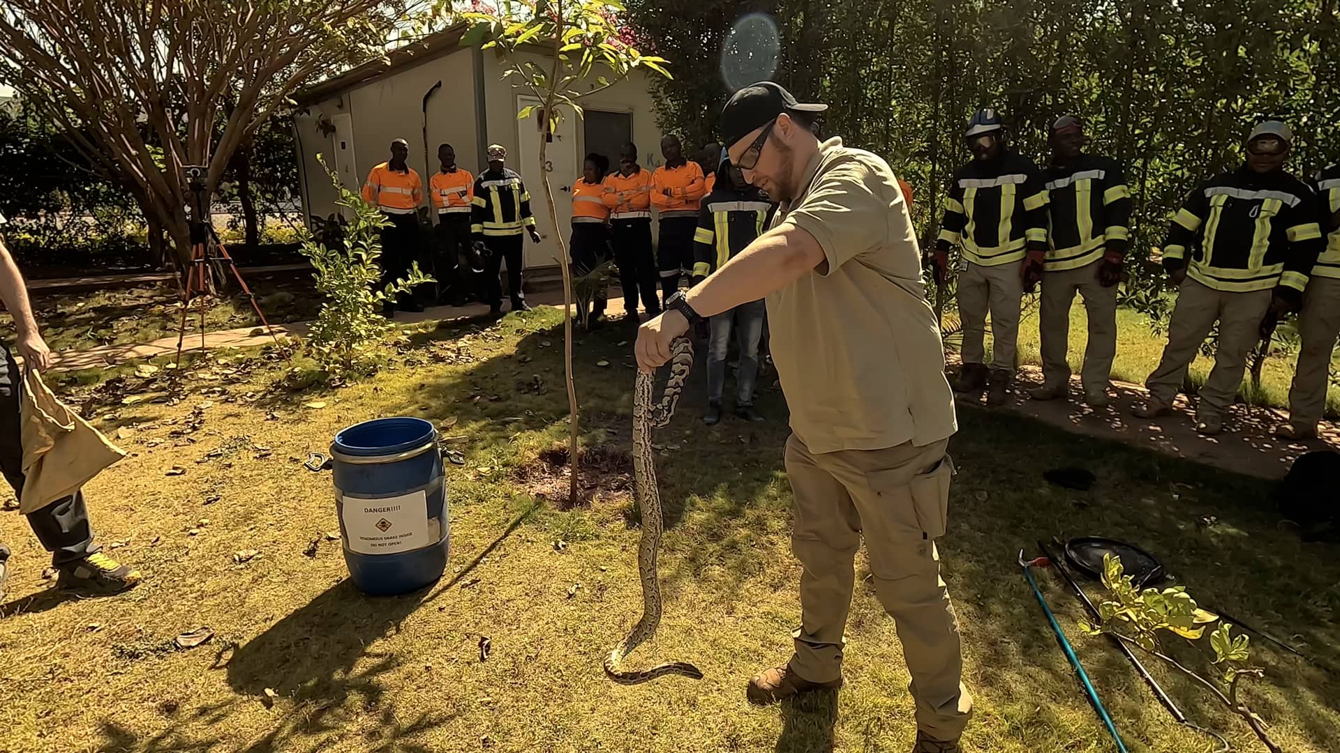 Daniel and the snakes on Vimeo