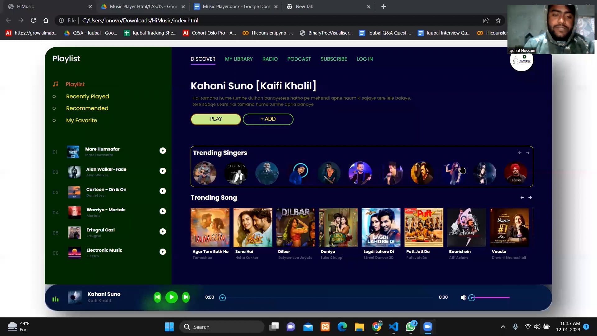 task -1 Installation Vs code on Vimeo