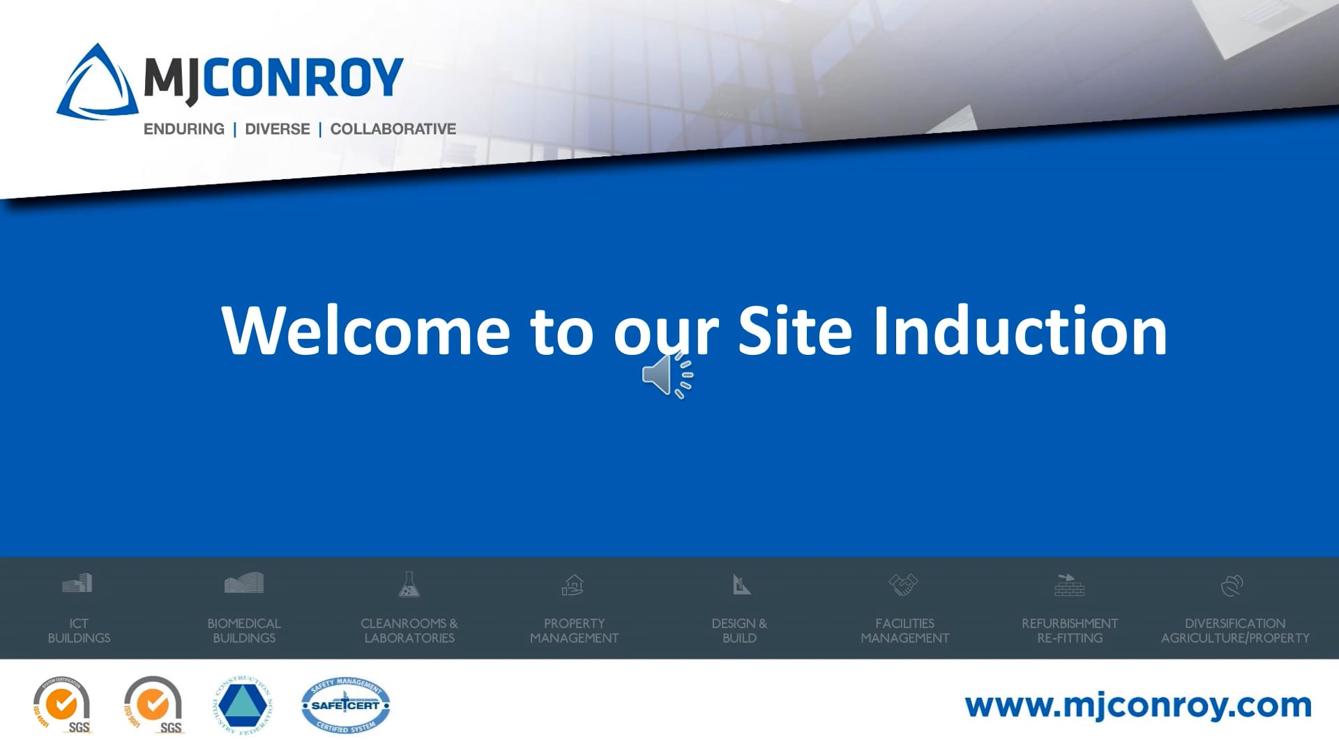 Generic SHORT Site Induction V1 2022.mp4 on Vimeo