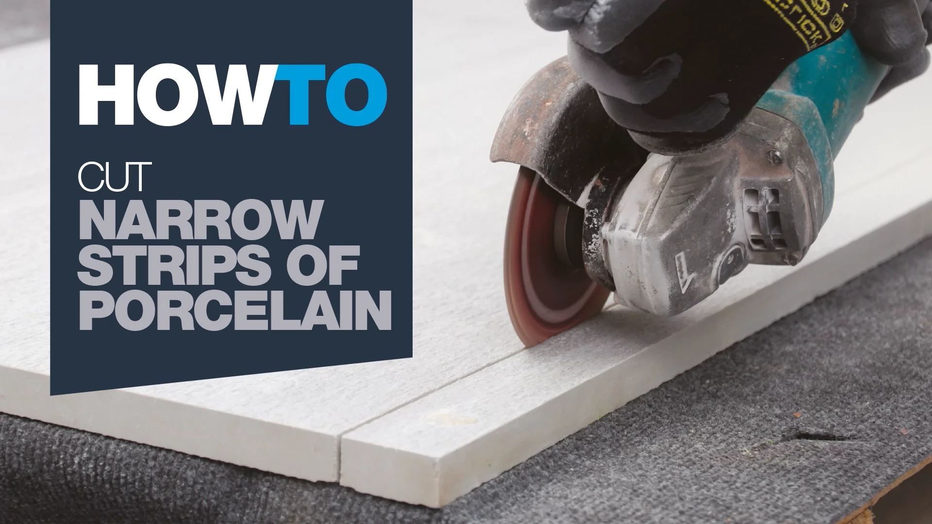 Pavestone - How To Cut Narrow Strips - Porcelain Patio Paving on Vimeo