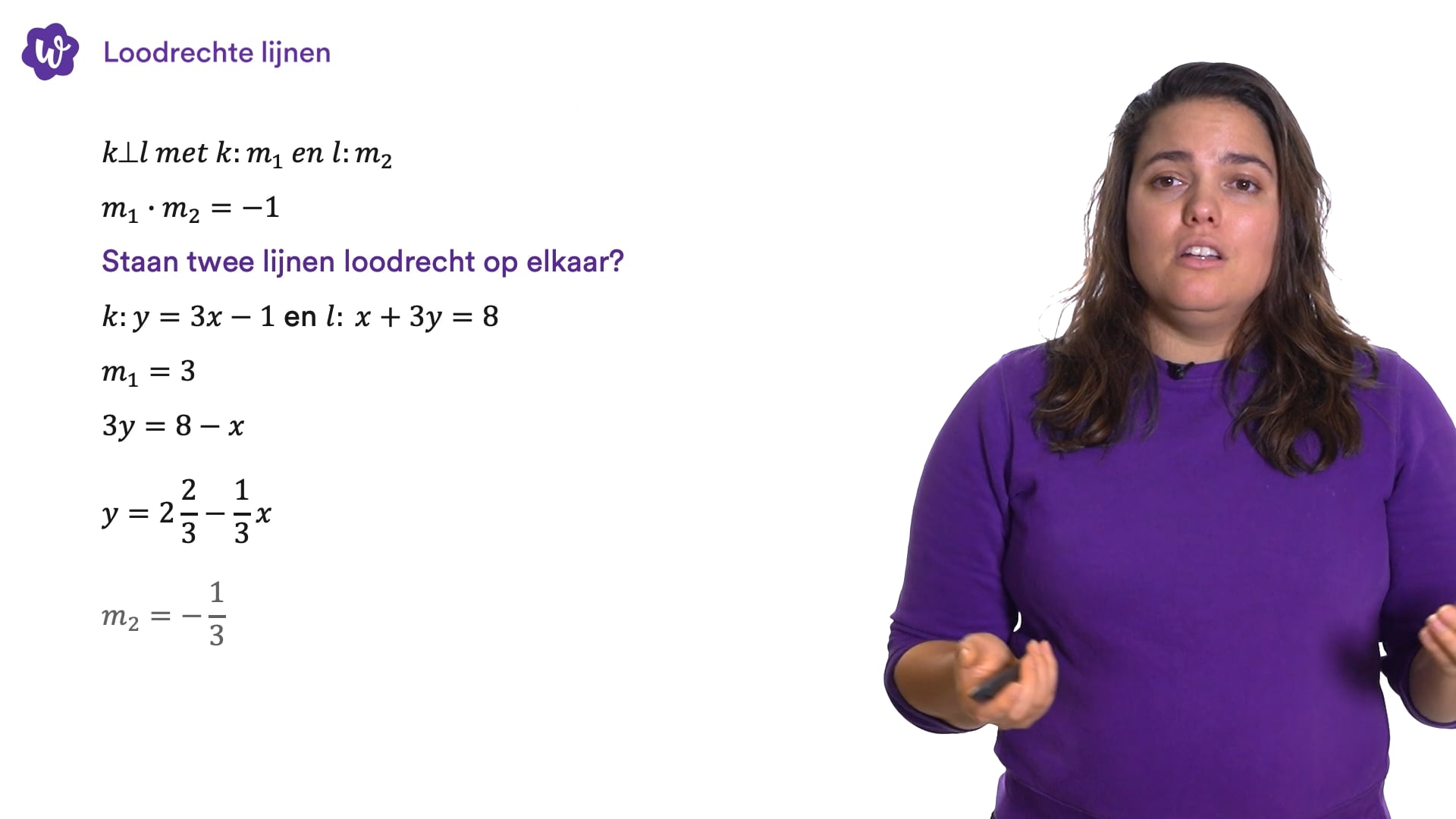 Loodrechte lijnen oefenen | StudyGo