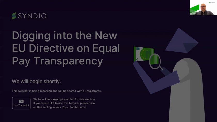 Preparing for the EU Directive on Equal Pay Transparency | Syndio