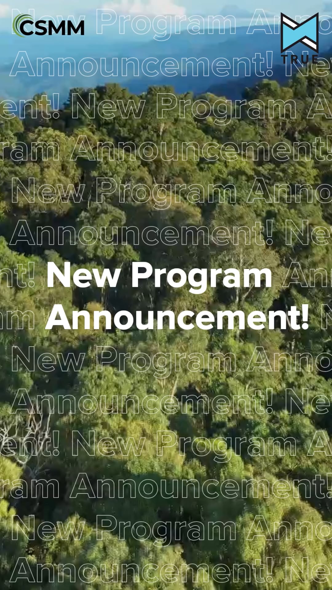 New Program Announcement on Vimeo