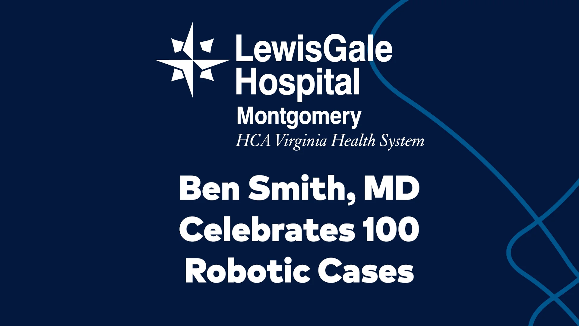Ben Smith, MD, 100 Robotic Cases on Vimeo