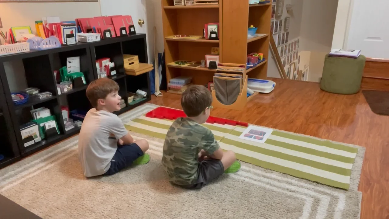 Watch Red Rod Extensions with Children Online | Vimeo On Demand on Vimeo