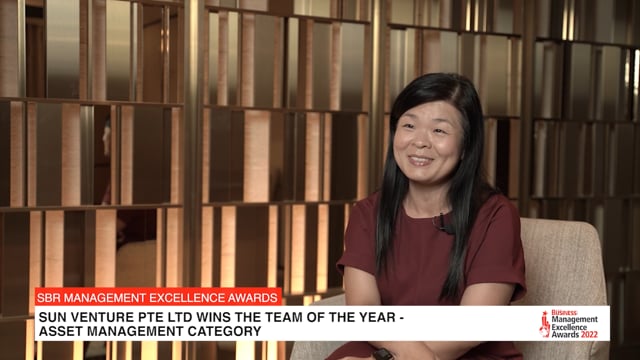 SBR Management Excellence Awards 2022 Winner: Sun Venture Pte Ltd