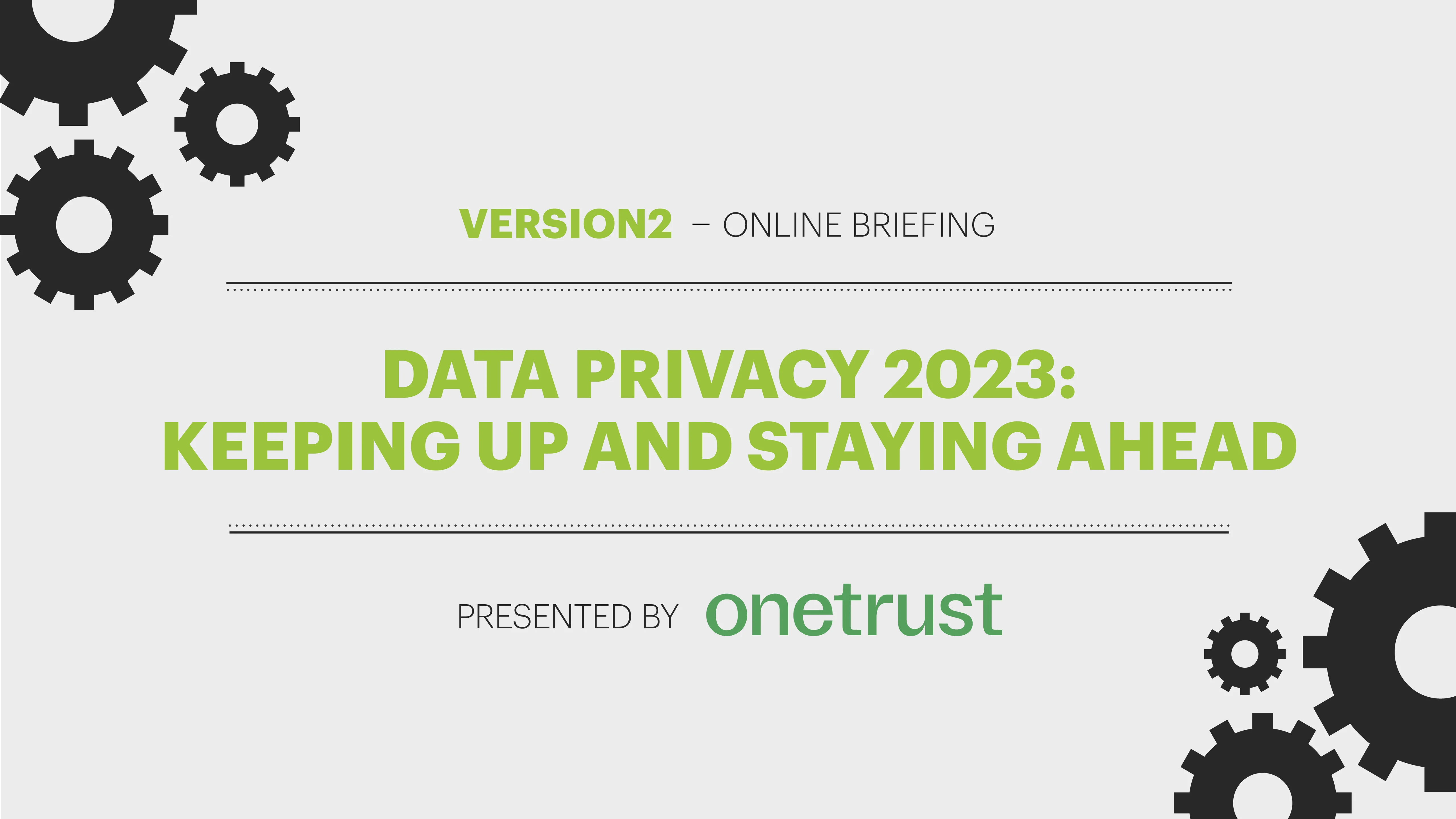 OneTrust: DATA PRIVACY 2023 on Vimeo