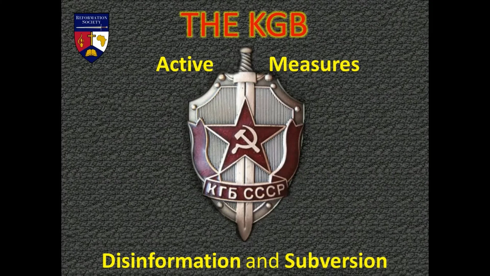 Active Measures Disinformation and Subversion SC in Military History on ...