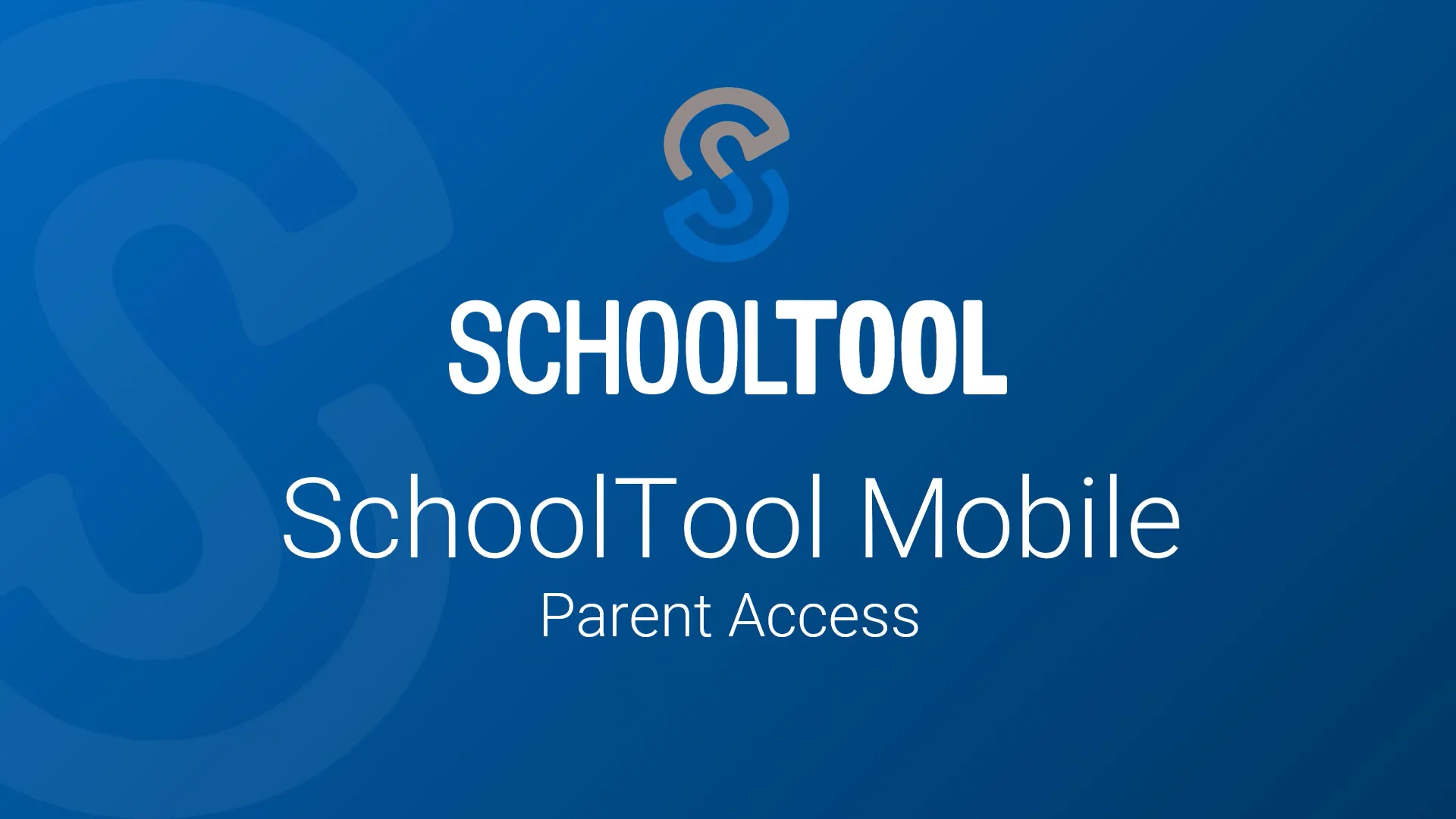 SchoolTool Mobile Parent Access (2023)