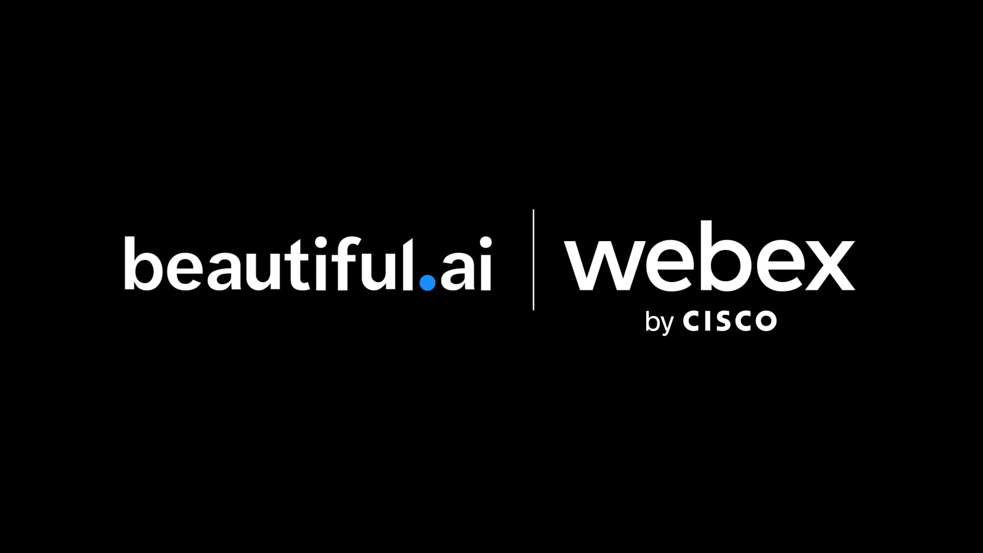 Beautiful.ai for Webex on Vimeo