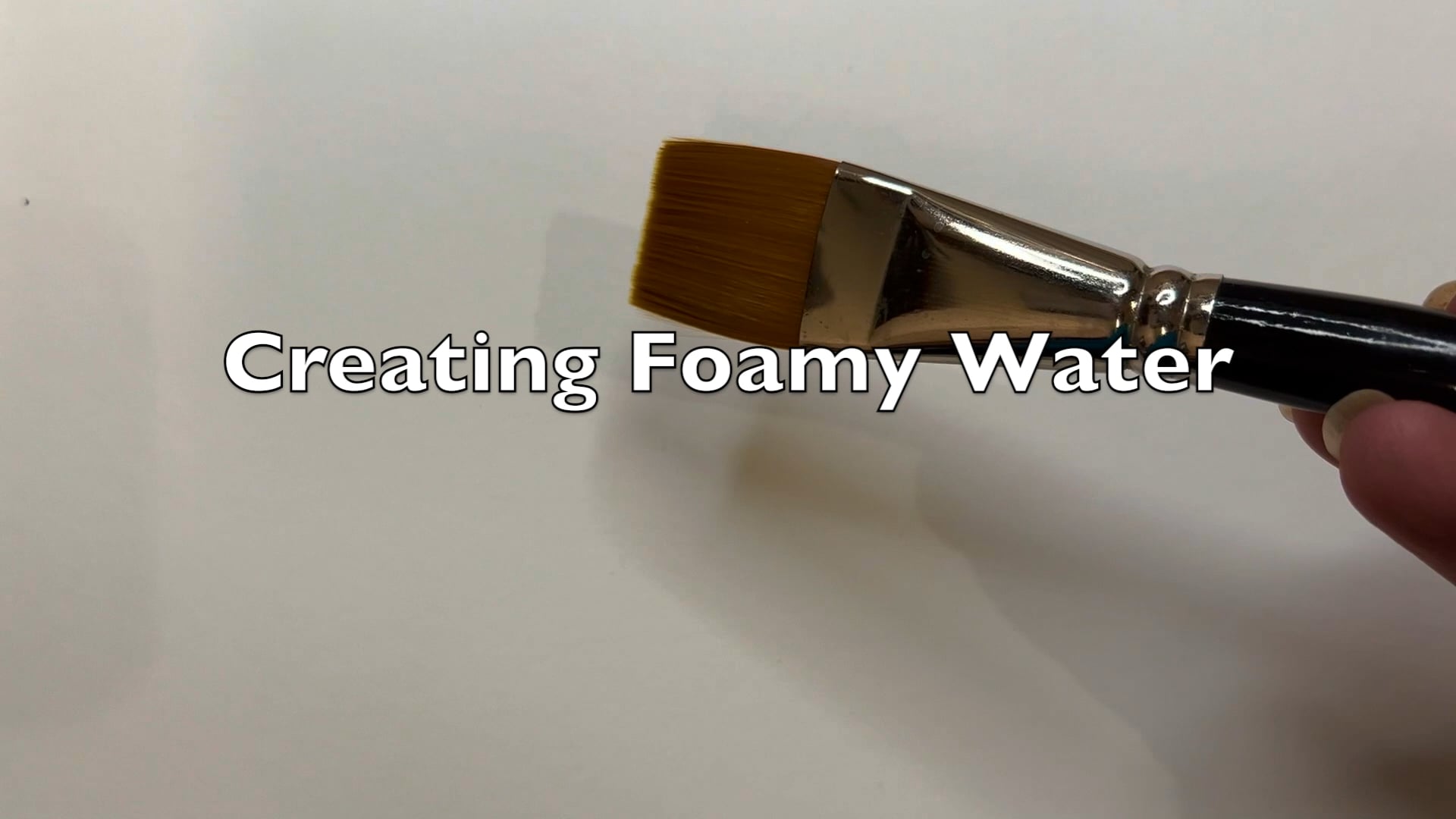 Demo video on Making Foam by rolling toilet paper by Susan Blackwood on ...